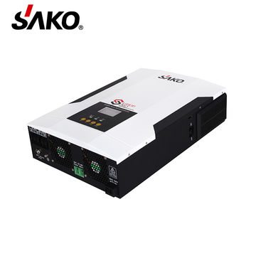 China Hybrid Solar Inverter 3.5KW 24V pure sine wave Design with 100A ...
