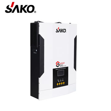 China Hybrid Solar Inverter 3.5KW 24V pure sine wave Design with 100A ...