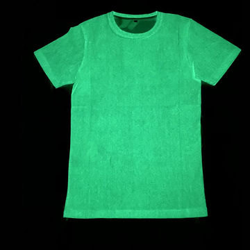 China Reflective glow in the dark tee shirts custom night glowing on ...