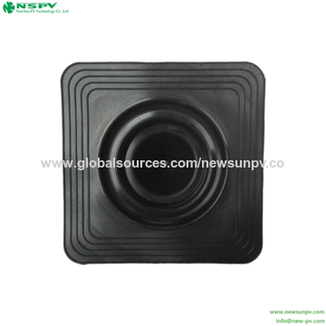 China Black/red/gray Roof Flashing pyramid fast suture of EPDM silicone ...