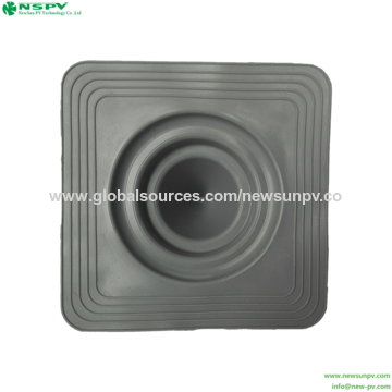 China Black/red/gray Roof Flashing pyramid fast suture of EPDM silicone ...