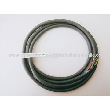 China Industrial cables 4C 24awg flexible electrical wire with shielded ...