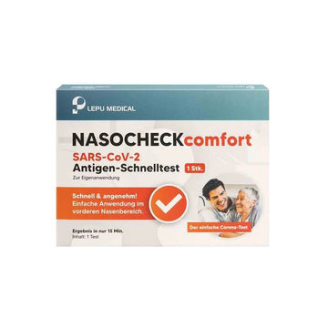 China Lepu NASOCHECKcomfort SARRS-CoV-2 antigen rapid self test on ...