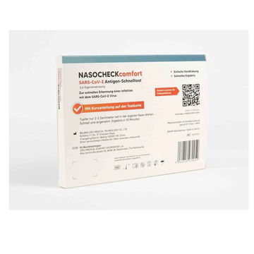 China Lepu NASOCHECKcomfort SARRS-CoV-2 antigen rapid self test on ...