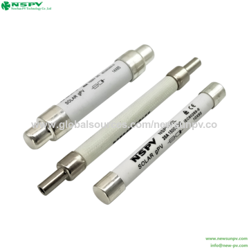 China High breaking capacity 20kA Solar Fuse Link riveted type can be ...