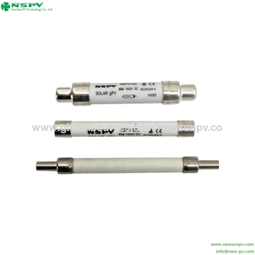 China High breaking capacity 20kA Solar Fuse Link riveted type can be ...