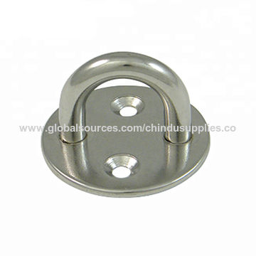 China High polished stainless steel marine grade diamond eye plate ...