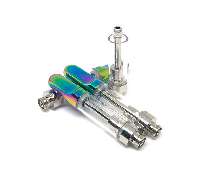 China Factory 510 thread vape tank atomizer full ceramic coil glass ...