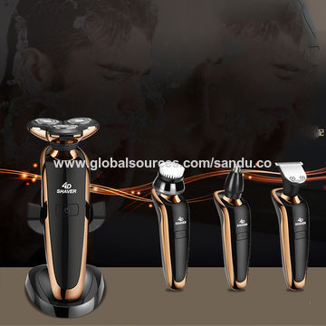China Rechargeable 3In 1 Portable 3 Floating Head Shaver For Men ...