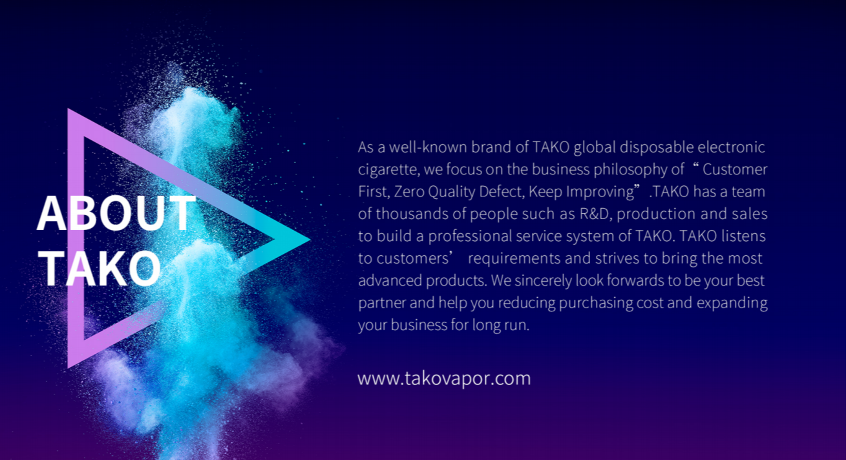 China Wholesale Newest Model 1200 Puffs TAKO Disposable Vape Pod Device ...