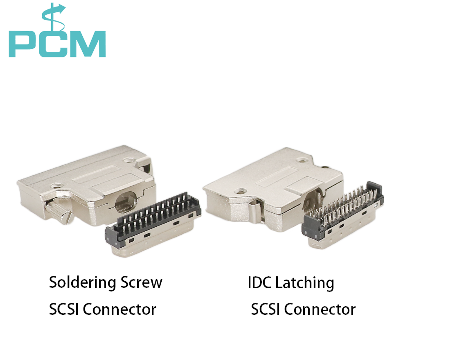 Soldering SCSI-2 Connector VHDCI 68-pin very High-Density, Jackscrew ...