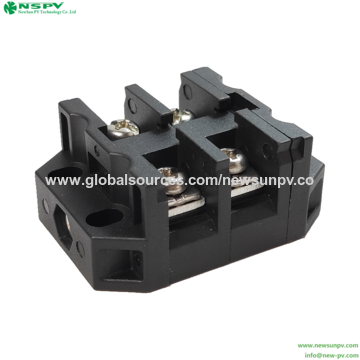 China 4Pins Terminal Blocks PBT insulation material 21mm thickness 34mm ...