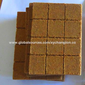 China Reliable Company of Solid Fuel Brown Wax and Sawdust cubes Fire ...