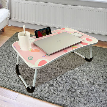 China Cute Bunny Laptop Desk Small Bed Table Portable Custom Wooden ...