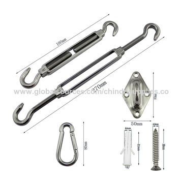 China Fixing rigging hardware Stainless Steel Sun Shade Sail Hardware ...