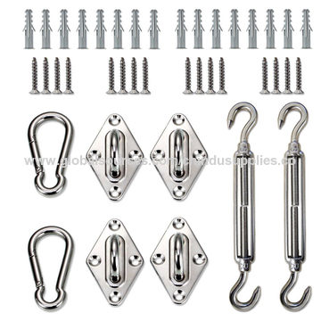 China Fixing rigging hardware Stainless Steel Sun Shade Sail Hardware ...