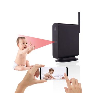 China FHD PIR Night Vision Router Camera WiFi Mini Video Wireless Video ...