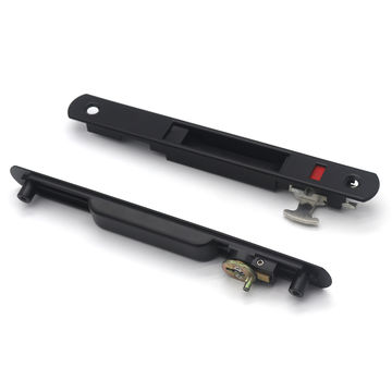 China Pop up handle aluminum upvc window touch sliding lock with key on ...