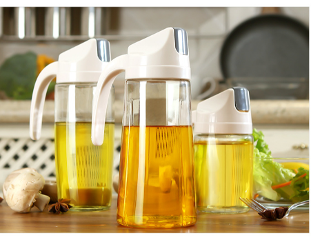 China Leak Proof Glass Cooking Oil Pot 304 Stainless Steel Pot Oil With ...