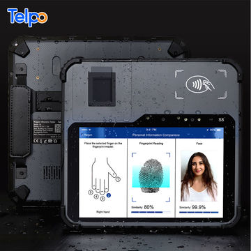 China IP65 iris/fingerprint passport face scanner enrollment 8 ...