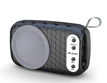 China suppliers MS-1627BT portable Mini Customized USB/TF/FM radio ...