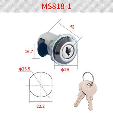 China MS750 cam lock switch electric cabinet door lock distribution box ...