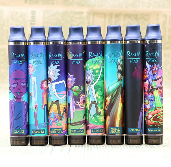 FUMOT Vaporize Randm Max Disposable Vape 1700 Puffs R and M e cig, vape ...