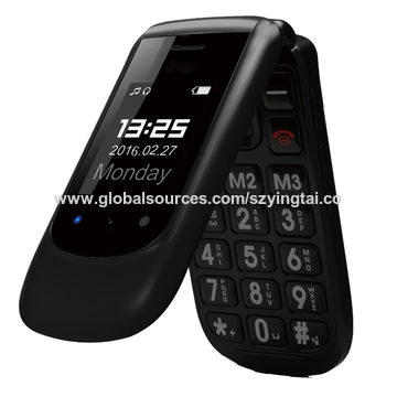 China Dual display 4G flip feature phone with SOS on Global Sources,4G ...
