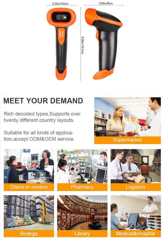 China MINJCODE High performance 2d linear General Purpose USB Wired ...