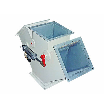 China Three Way Diverter Valve For Corn Silage Conveying on Global ...