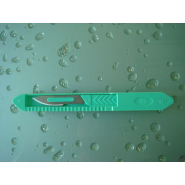 China Surgical blade with plastic handle safety on Global Sources ...