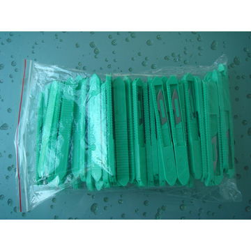 China Surgical blade with plastic handle safety on Global Sources ...