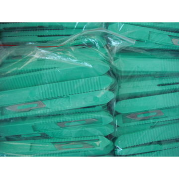 China Surgical blade with plastic handle safety on Global Sources ...