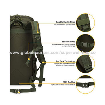 China 28L Tactical Backpacks Molle Hiking daypacks for Motorcycle ...