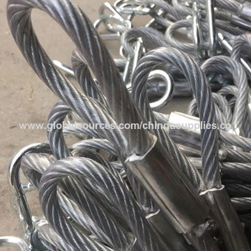 China Pressed Steel Wire Rope Sling with BS, DIN, JIS, ASTIM Marks on ...