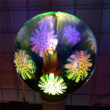 China Star Sky 3D Magic Decorative Light Bulbs Standard Base 12 Months ...