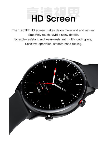 China Smart Watch L21 with IP68 Waterproof 1.3 inch Round Screen Ultra ...