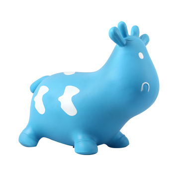 China Milk Cow Jumping Bouncy Animal Bouncy Hopper Inflatable Jumping ...
