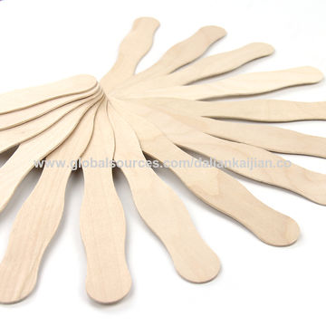 China Wooden Crafts, Fan Handles, Wooden Wavy Edge Sticks, Paddle ...