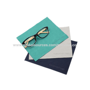 China Custom Printed Microfiber Glasses Sunglass Antifog Cleaning ...