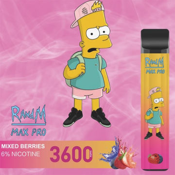 China Wholesale original R and M max pro 3600puffs disposable vape pen ...