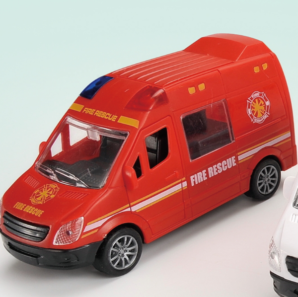 Emergency Vehicles Ambulance Toy Car Rescue Team Fire Rescue Police ...