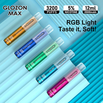 China Wholesale GLOZON MAX disposable device rechargeable vape pen ...