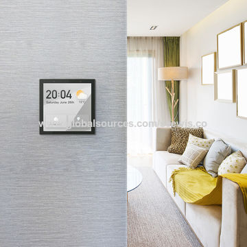 China Smart Touch Screen Switch, Tuya ZigBee Gateway, 4" Smart Wall ...