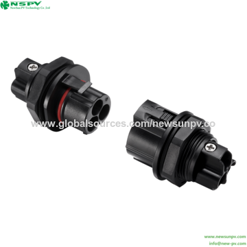 China AC connector solar adapter plug IP68 Max 50A with TUV approved ...