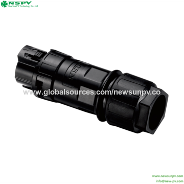 China AC connector solar adapter plug IP68 Max 50A with TUV approved ...