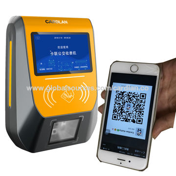 China Onboard Bus Validator with NFC QR scanner for Payment WIFI 4G SDK ...