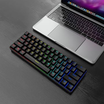 China RGB Gaming Keyboards , Dual Mode: Bluetooth and Type C ...