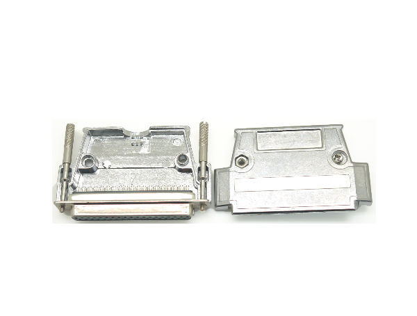 China D-Sub connector housing zinc alloy metal hood DB62 d-sub 37 pin ...