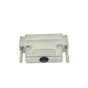 China D-Sub connector housing zinc alloy metal hood DB62 d-sub 37 pin ...